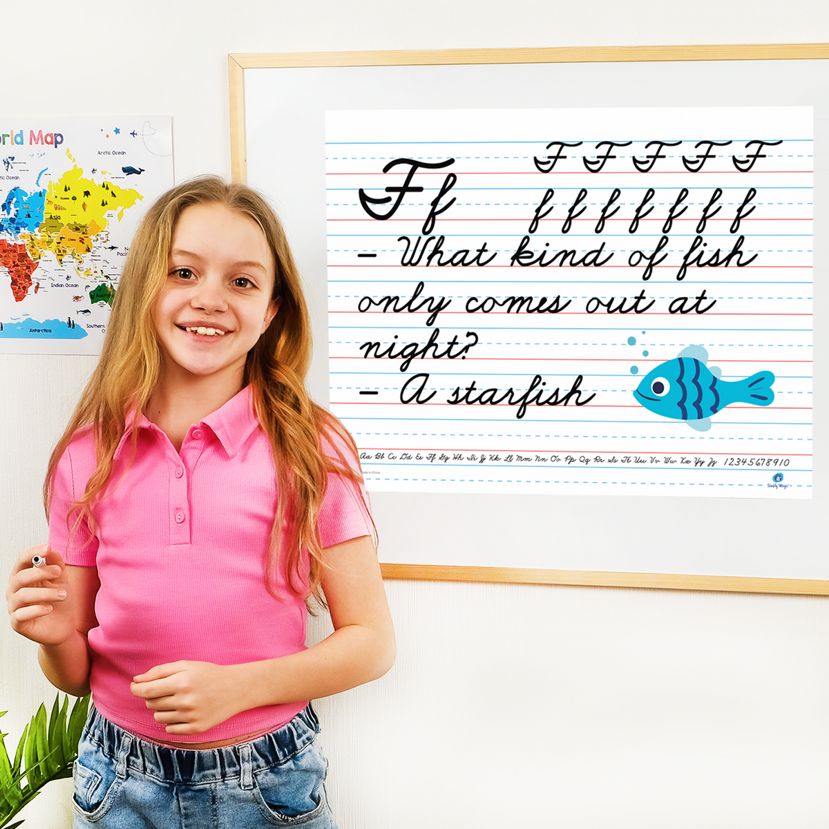 Magnetic Handwriting Paper – Magnetic Lined Paper for Classroom ...